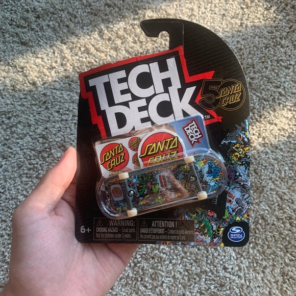 Spin Master | Toys | Tech Deck Santa Cruz Skate Ultra Rare 5th Kevin ...